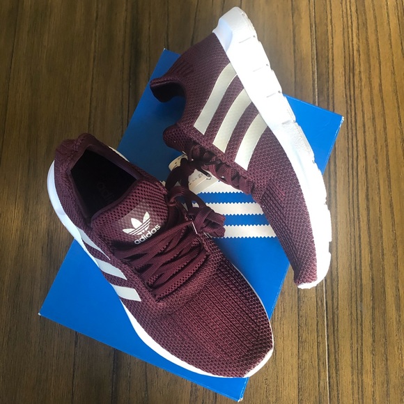 adidas | Shoes | Adidas Swift Run Maroon Sneakers Running Shoes | Poshmark